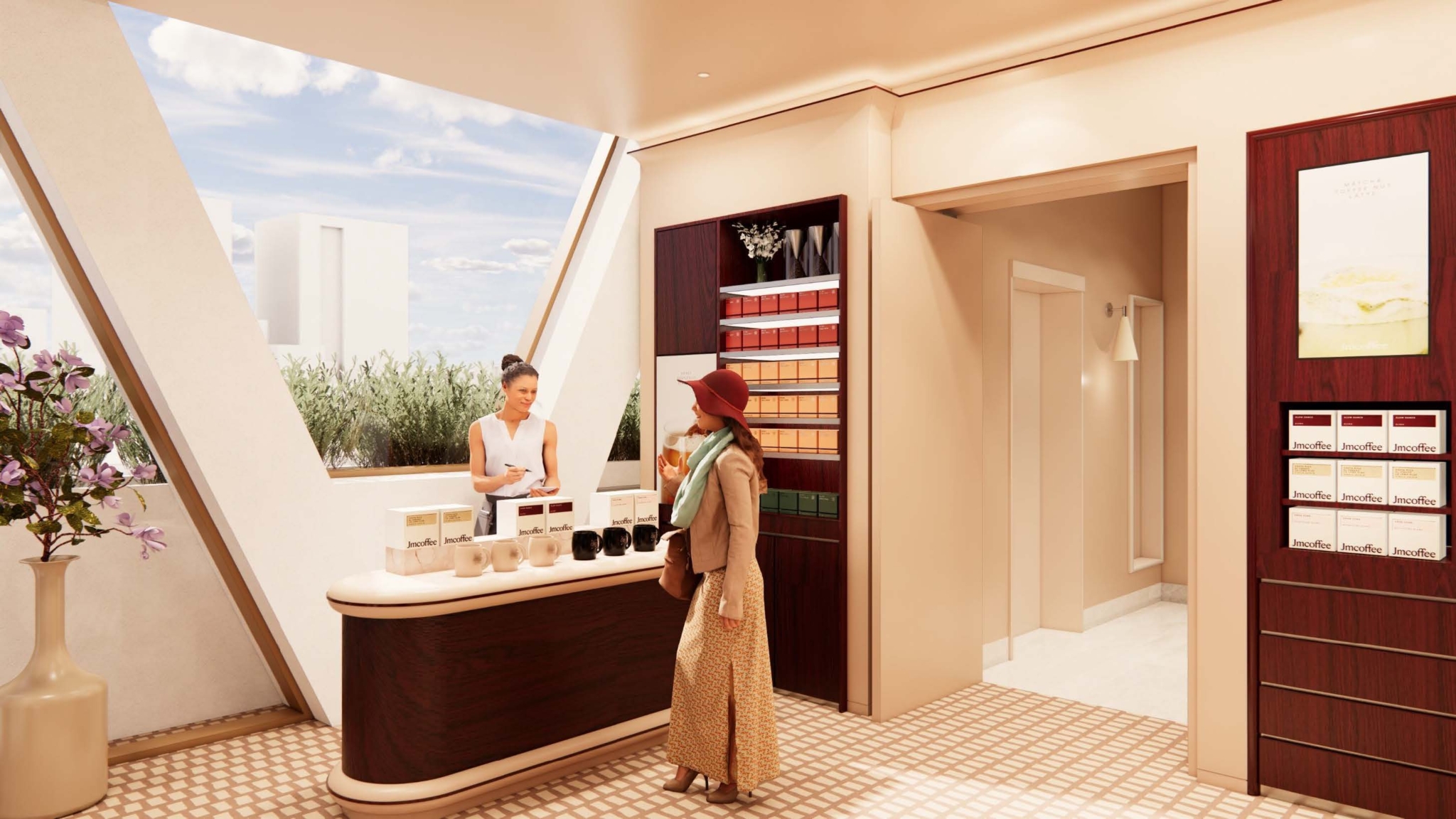 JM Coffee 신사 라운지 Open | 제이엠커피그룹